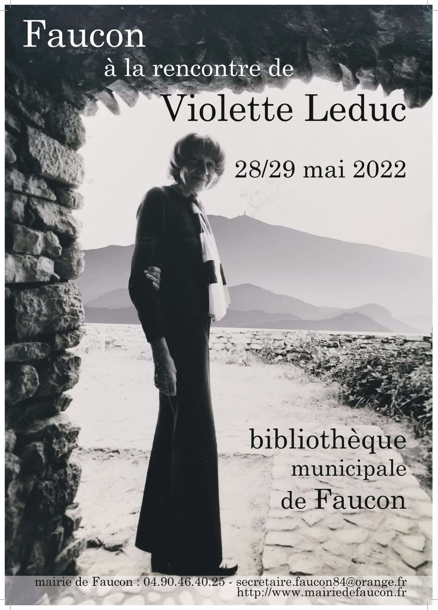 A la rencontre de Violette Leduc à la Bibliothèque de Faucon - Mairie ...
